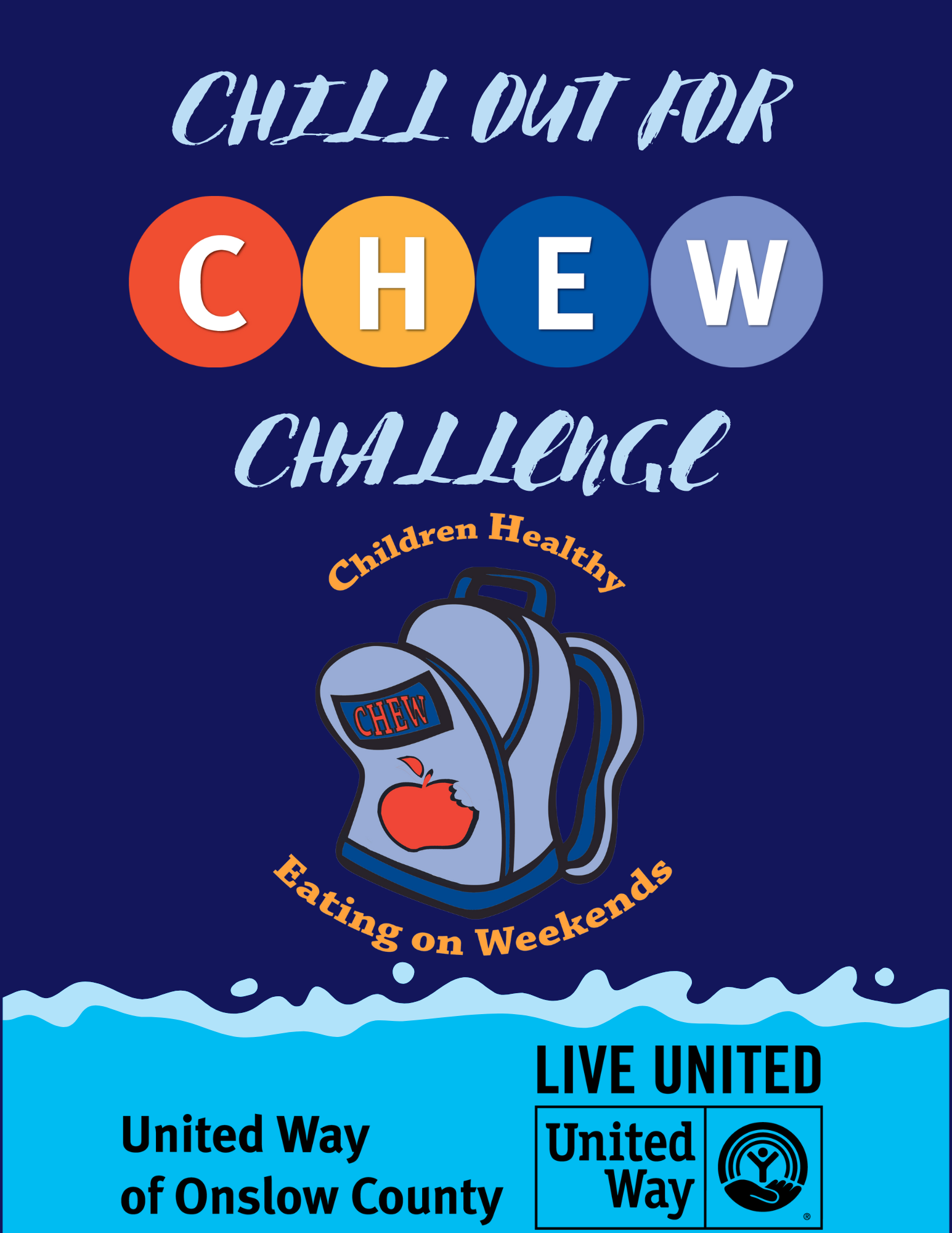 CHILL OUT FOR CHEW CHALLENGE | United Way of Onslow County